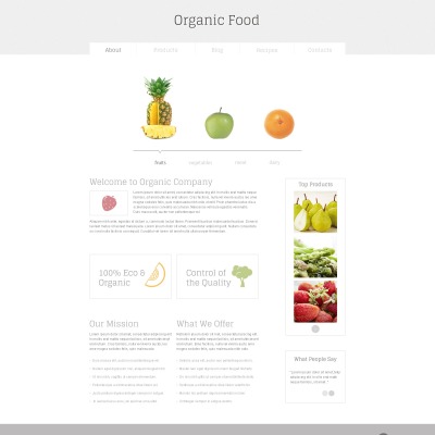 Free Food & Restaurant Templates | TemplateMonster