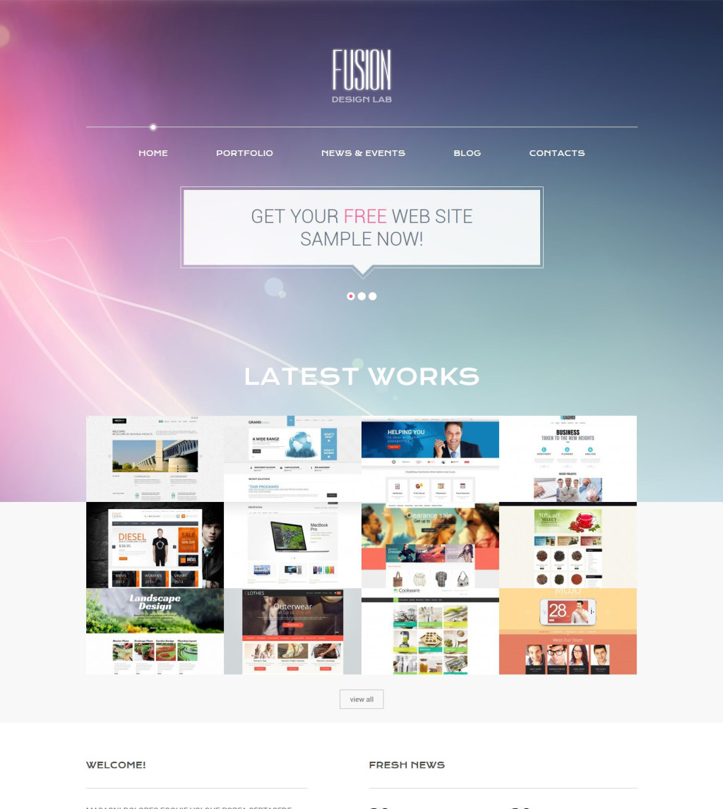 Design Group WordPress Theme #52372