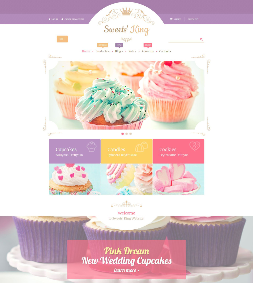 Confectionery Shopify Theme