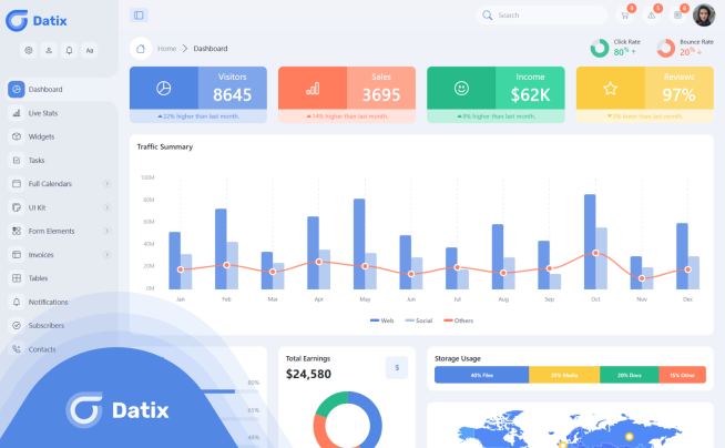 Admin Templates - Free Download in ONE Membership