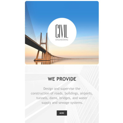 Civil Engineering Templates | TemplateMonster
