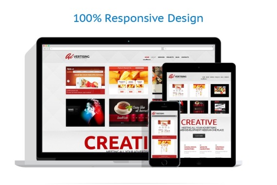 Advertising Company WordPress Theme #47007