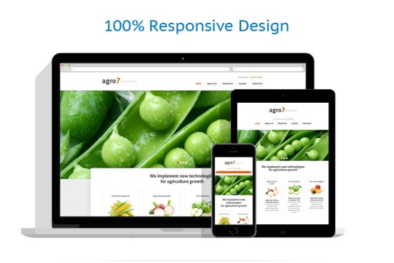 Farm Responsive Website Template 47305