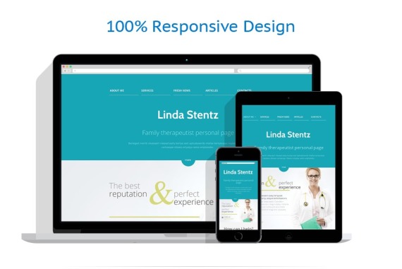 Medical Responsive Website Template #48033