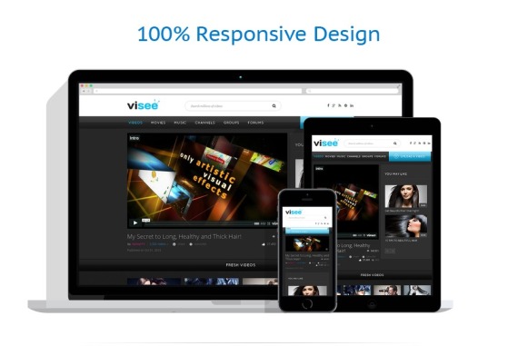 Video Lab Responsive Website Template #49105