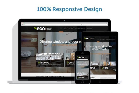 Window Responsive Website Template #49272