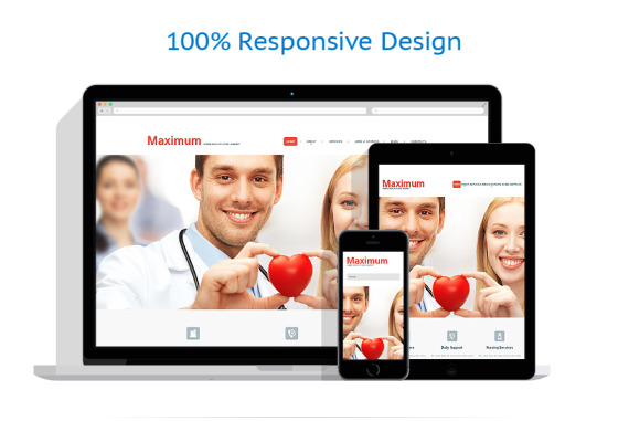 Medical Responsive WordPress Theme #50908