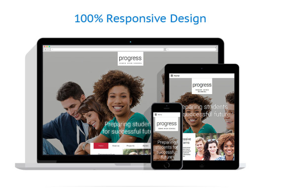 Progress Website Template #54997