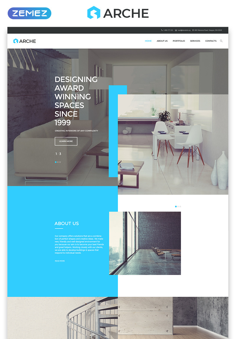 Arche Responsive HTML Template