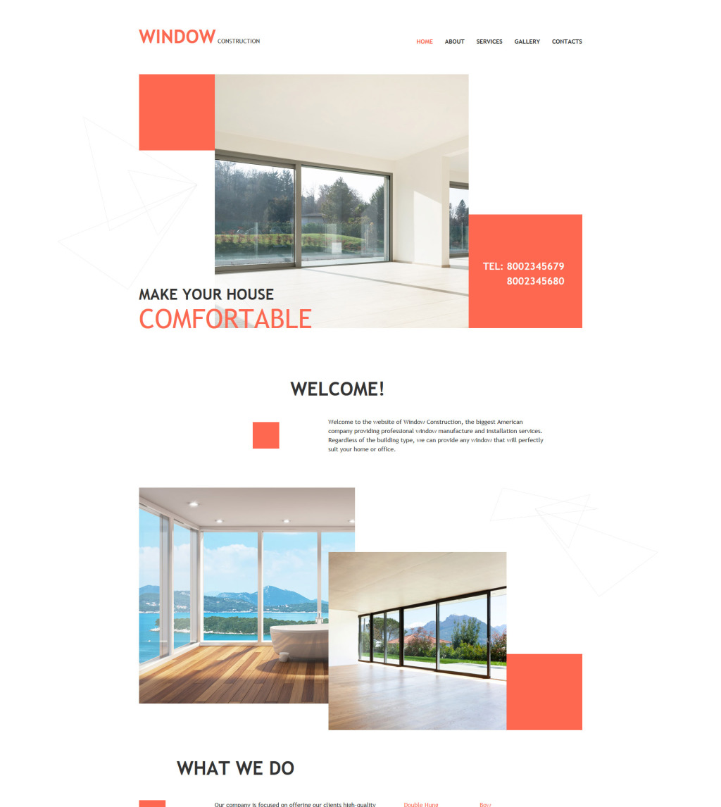 Demo for Window Responsive Website Template #57754 Demo for Window Responsive Website Template #57754