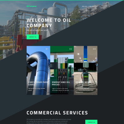 Gas Templates | Oil Templates | TemplateMonster