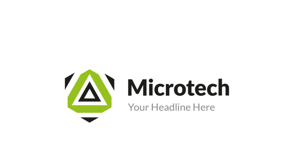 Download Microtech Logo Template - Шаблон логотипа на тему графика