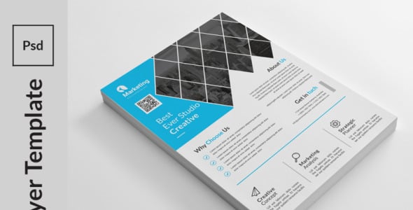 Download Modern Graph Flyer - Corporate Identity Template - Фирменный ...