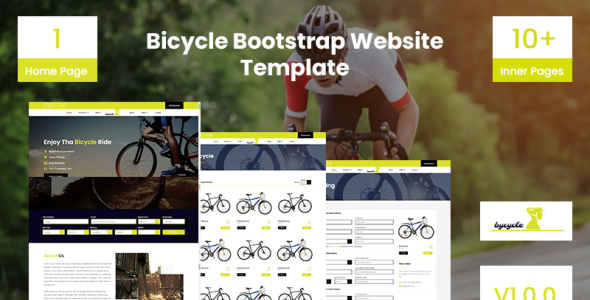 Bicycle Bootstrap Website Template - Motorcycles - HTML5 функциональный ...