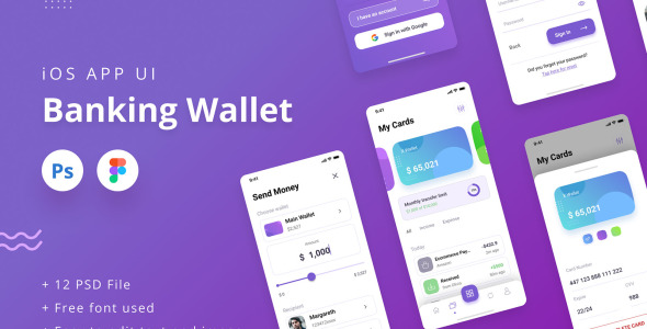 Download Banking Wallet iOS App UI PSD & Figma - UI элементы на тему ... Download Banking Wallet iOS App UI PSD & Figma - UI элементы на тему ...