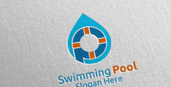 Download Letter P Swimming Pool Services 33 Logo Template - Шаблон ...