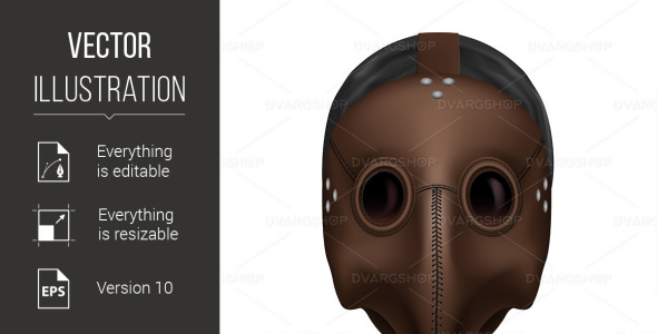 Download Plague Doctor Icon - Vector Image - Vector на тему графика