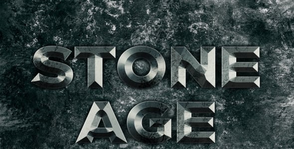 Download Stone age Text Effect Design Photoshop Layer Style Effect ...