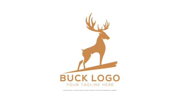 Download Buck Logo Template - Шаблон логотипа на тему графика