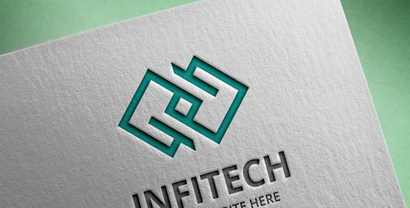 Download Infitech Logo Template - Шаблон логотипа на тему графика