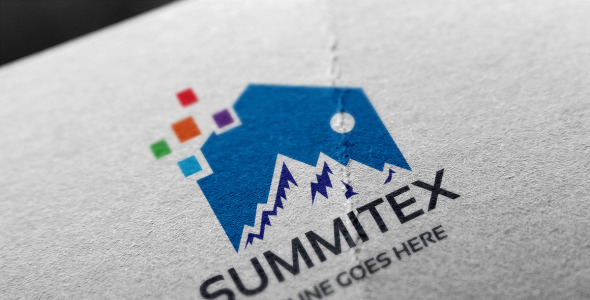 Download Summitex Logo Template - Шаблон логотипа на тему графика