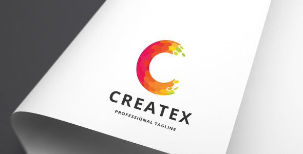 Download Createx Letter C Logo Template - Шаблон логотипа на тему графика