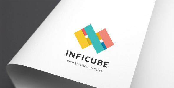 Download Infinity Cube Logo Template - Шаблон логотипа на тему графика