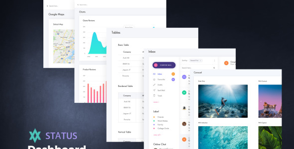 Download Status - Admin Dashboard UI Elements - UI элементы на тему графика