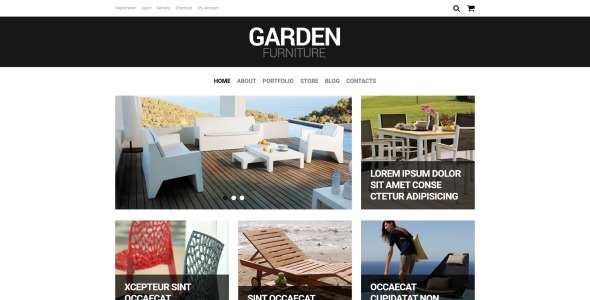 Мебель отзывчивая тема Woocommerce Furniture Woocommerce шаблон магазина для сайта Wordpress