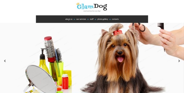 Шаблон сайта по уходу за собаками - Dog - HTML5 отличный шаблон