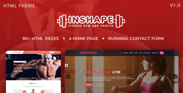 Inshape: тренажерный зал, бодибилдинг, шаблон фитнес-сайта - Gym ... Inshape: тренажерный зал, бодибилдинг, шаблон фитнес-сайта - Gym ...