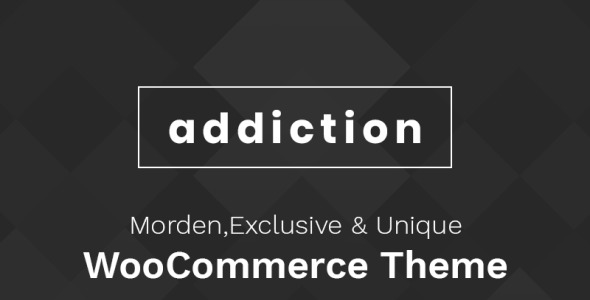 Универсальный магазин Woocommerce тема Addiction Woocommerce шаблон магазина для сайта Wordpress