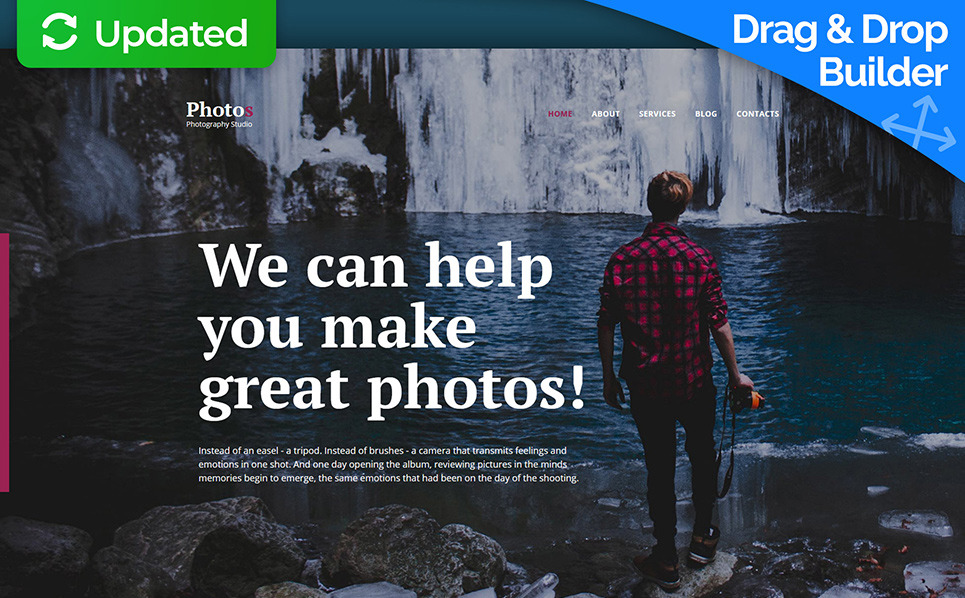 Photo Studio Photo Gallery Template #59498