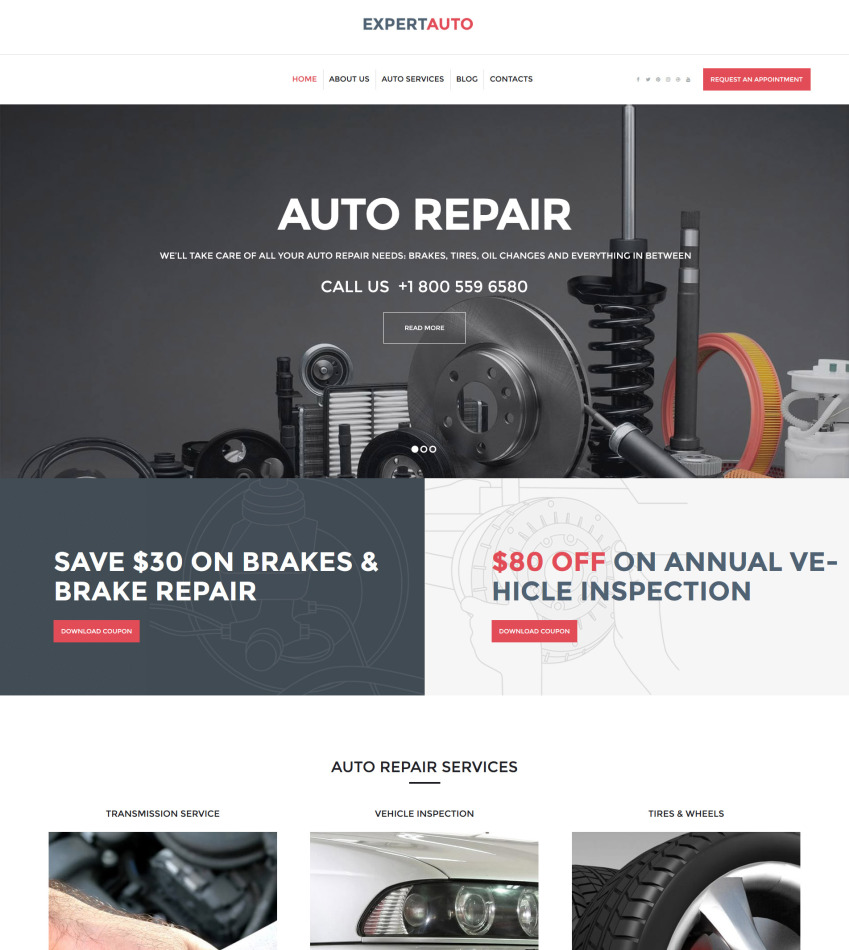 Mechanic WordPress Theme