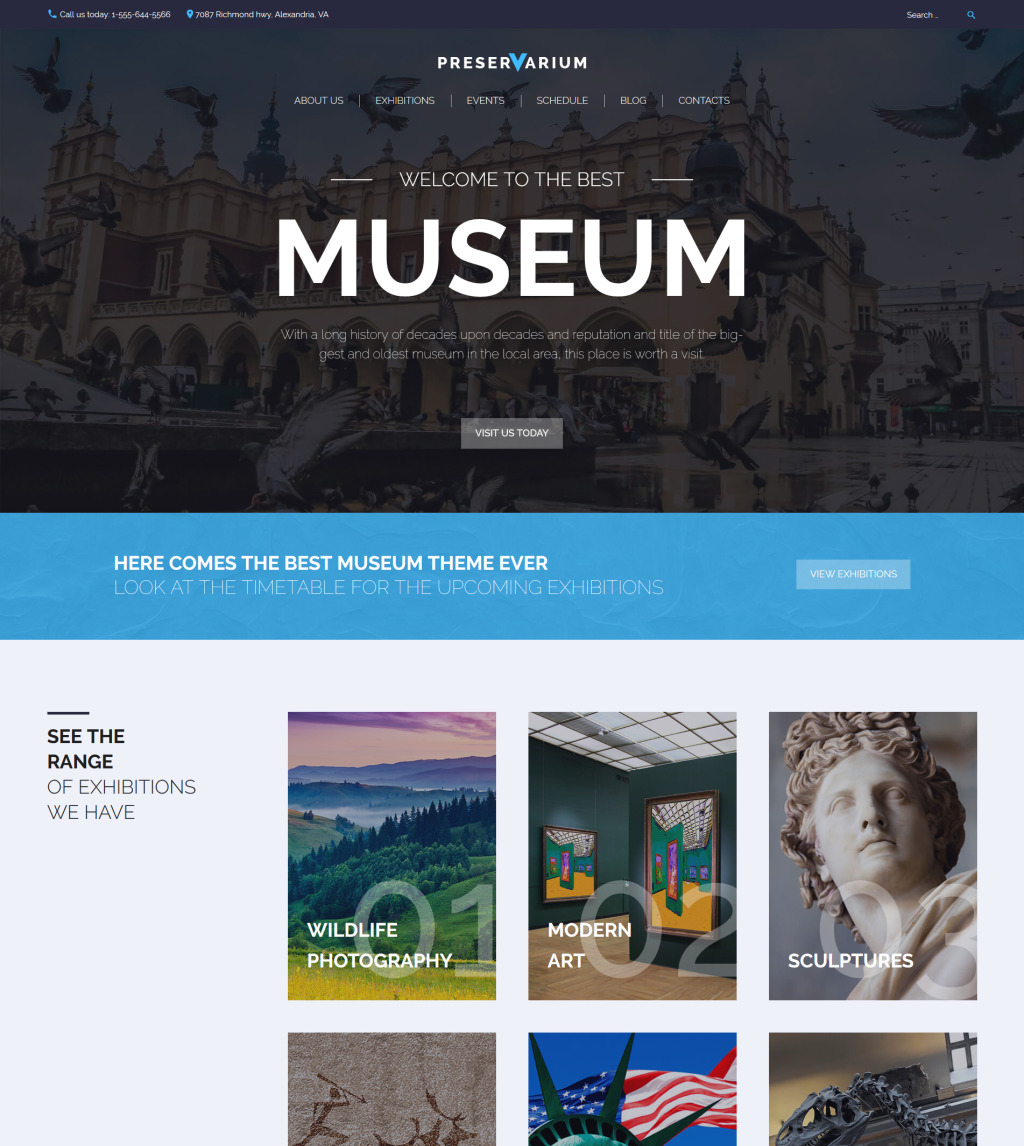Museum WP Theme