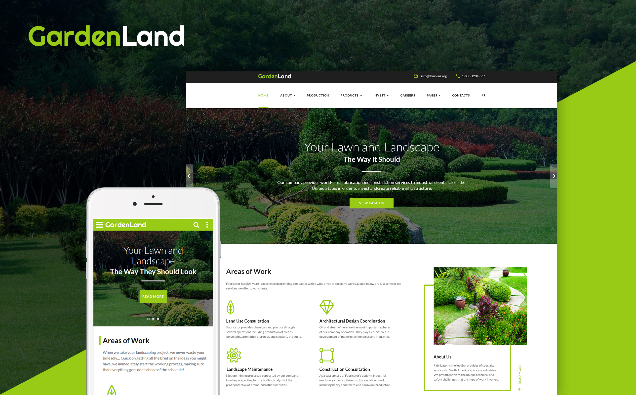 Exterior Design Site Template