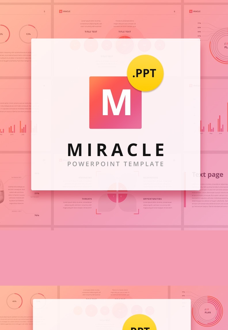 Miracle PowerPoint Template #63583