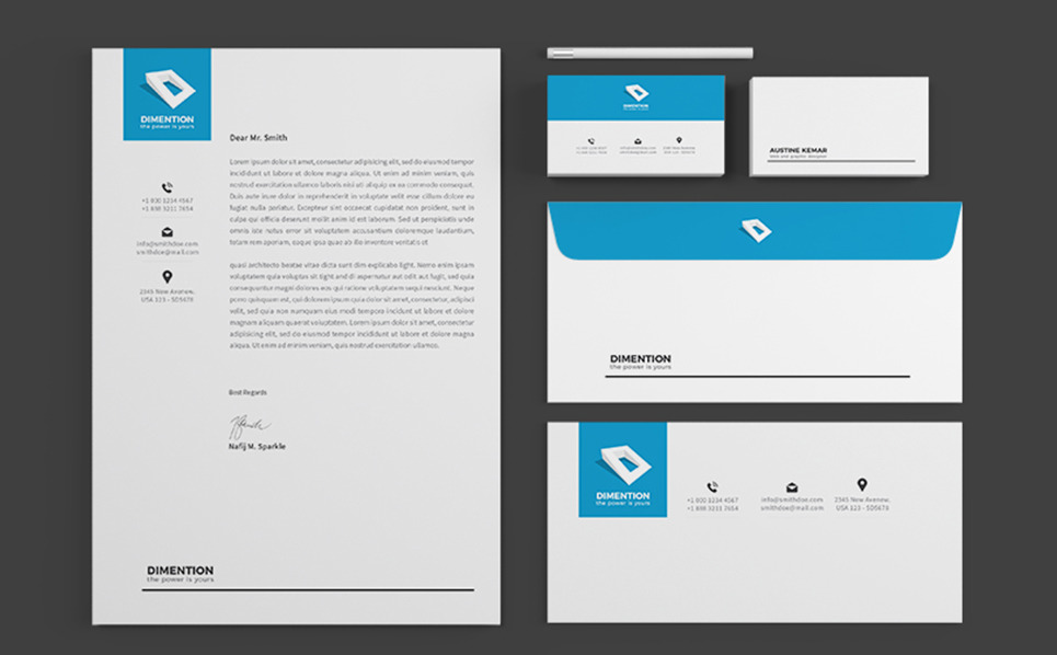 Multipurpose Corporate Identity Template #63549