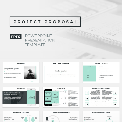 Motywy PowerPoint | Szablony PowerPoint | TemplateMonster