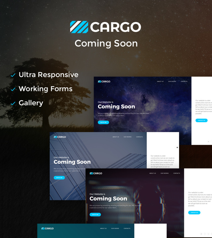 Coming Soon HTML5 Template