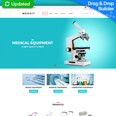 Medical & Healthcare Templates | TemplateMonster
