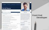 Daniel Moore - Front End Developer Resume Template #65245
