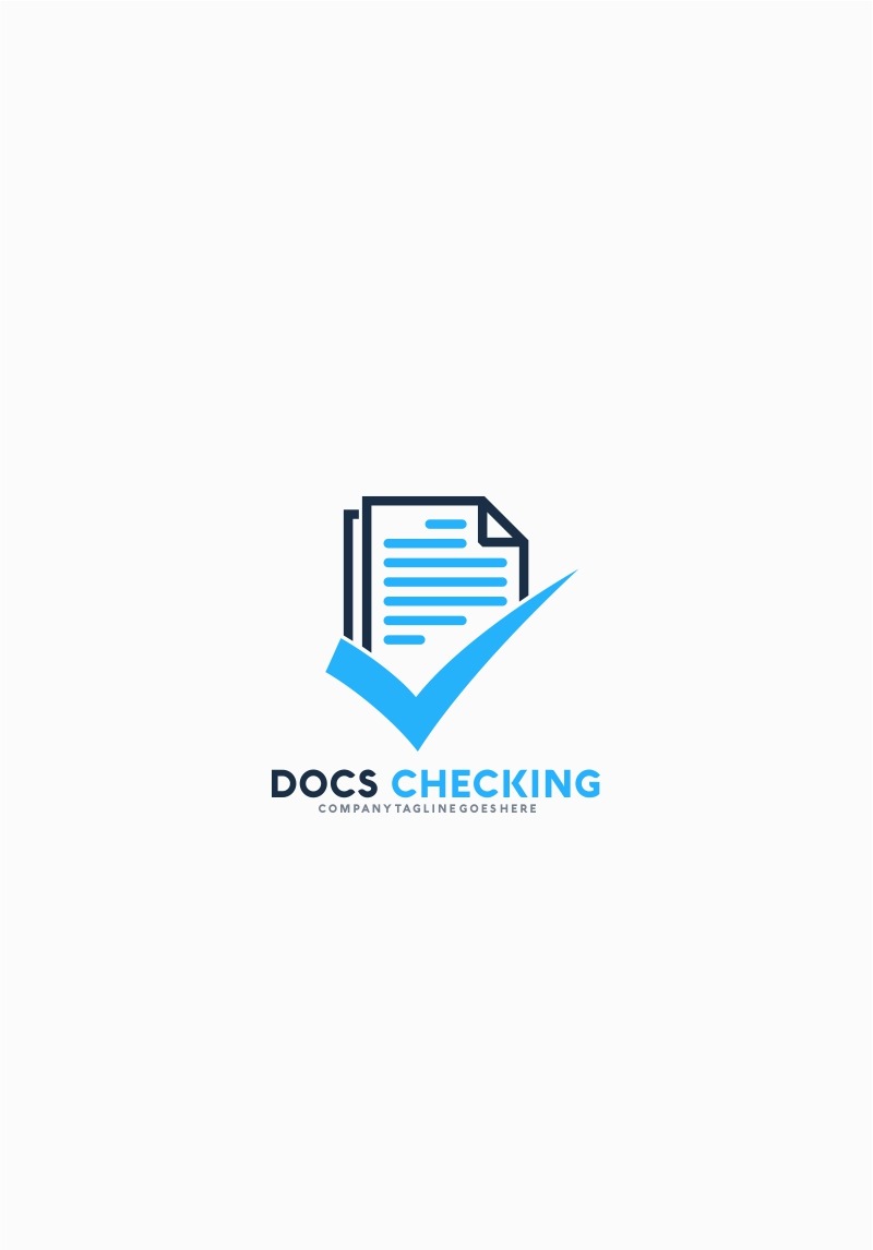 Document Checking Logo Template #65535