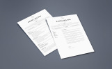 Front End Developer ATS Friendly Resume Template #66450