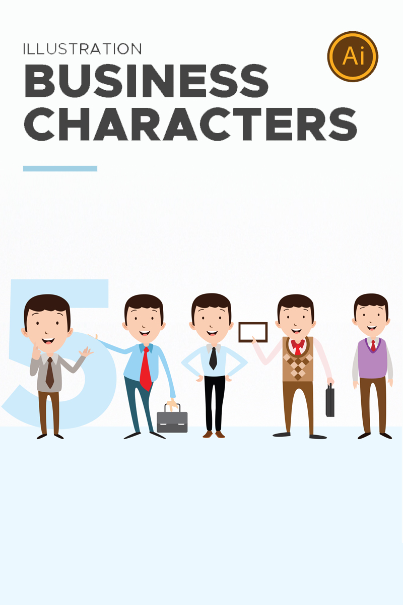 Business People Character Illustration #67370