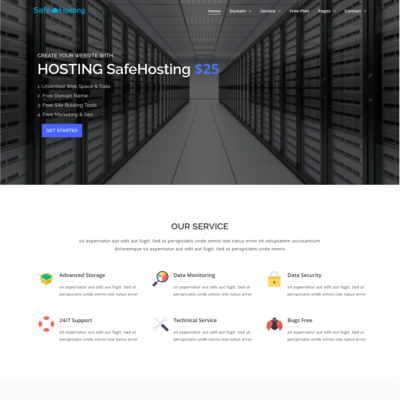 Modelos de Sites | Layout Site Moderno | TemplateMonster