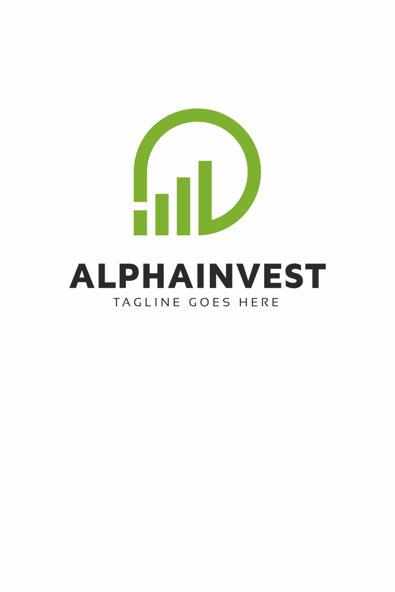 Alpha Invest Logo Template #67802