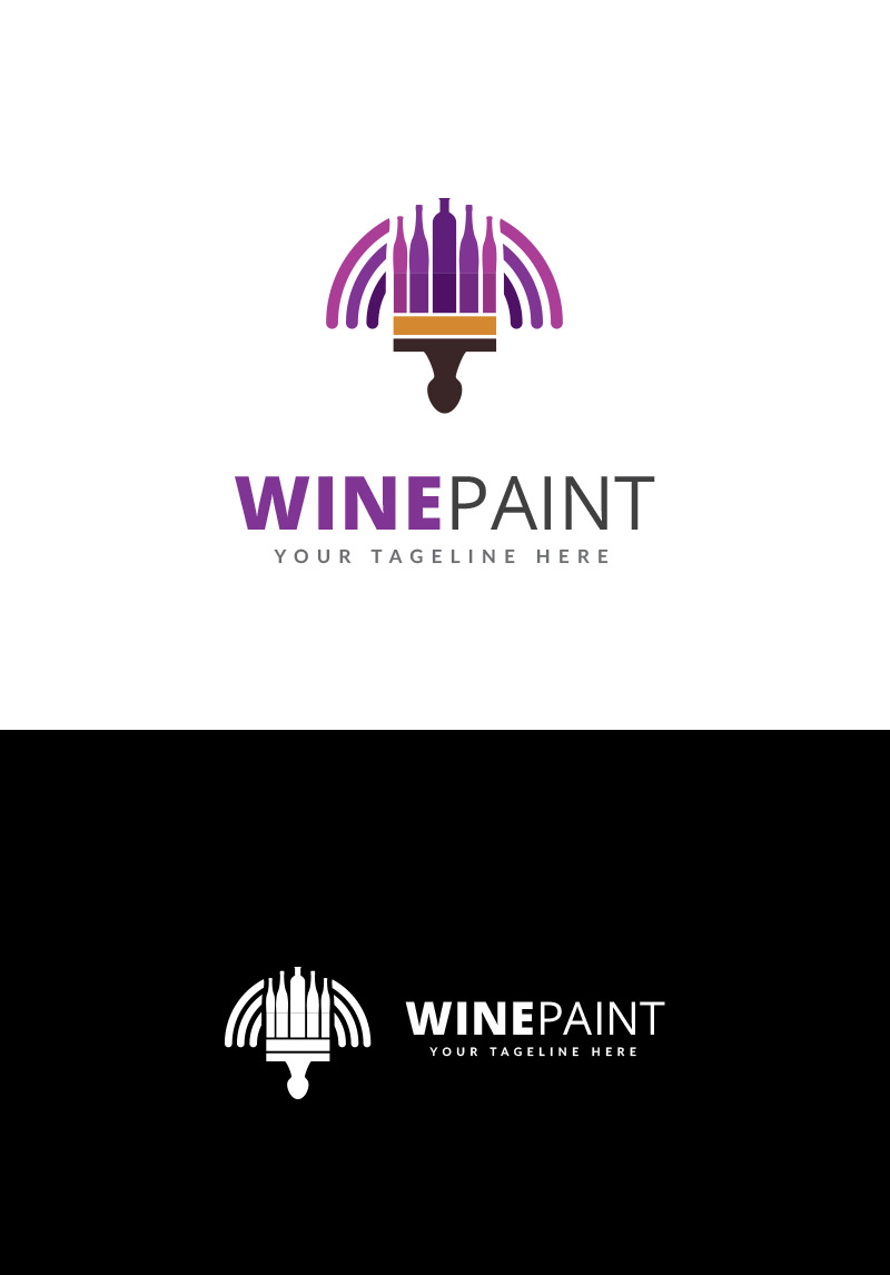 Wine Point Logo Template #69160