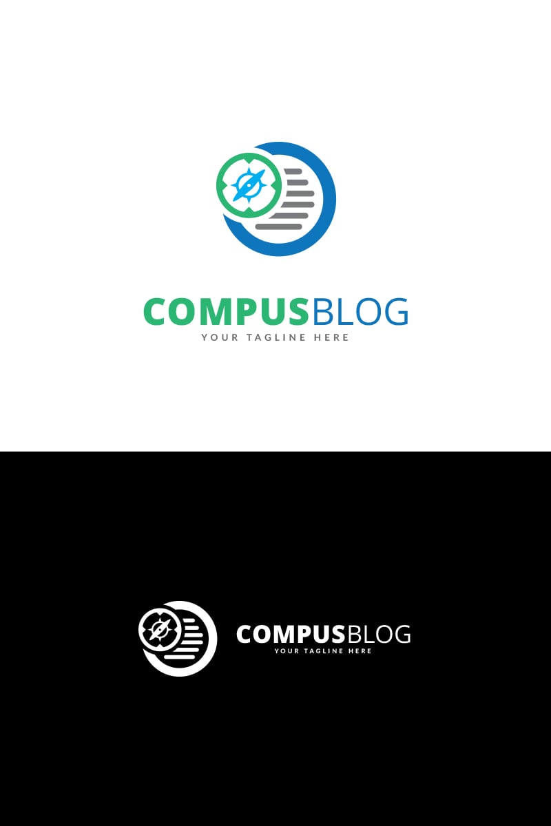 Compus Blog Logo Template #69272