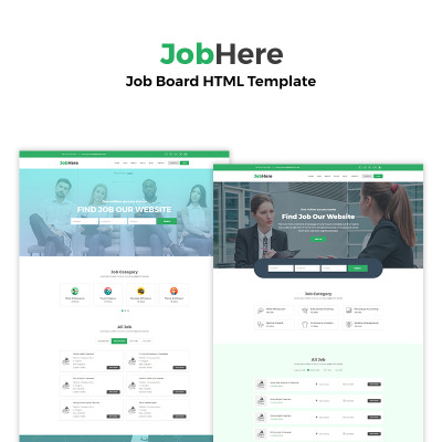 27+ Best Job Portal Website Templates